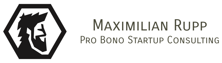Maximilian Rupp – Pro Bono Startup Consulting